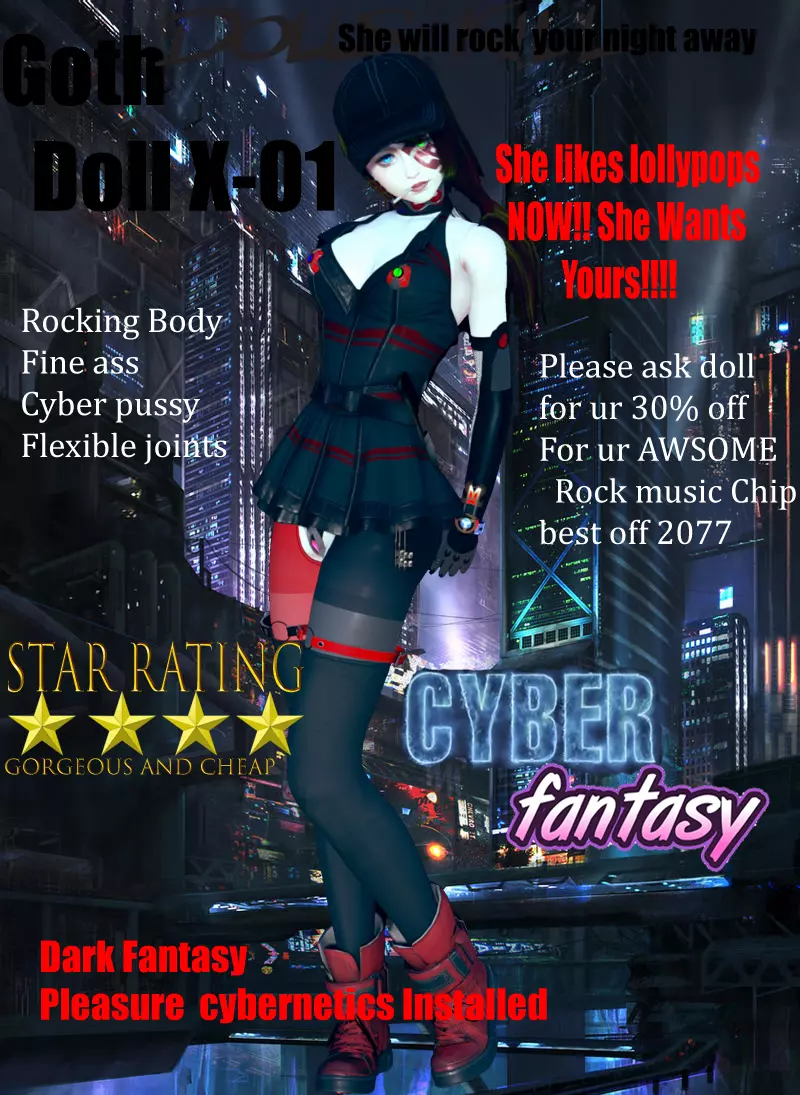 Goth-Doll X-21 - BepisDB