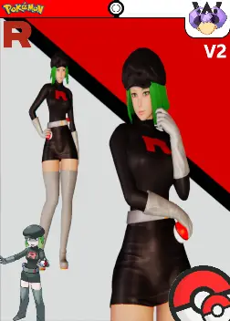 T Rocket Grunt F : Green - BepisDB