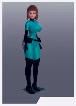 NCK, Danny Phantom, Maddie Fenton (33) (X4) (Scientist) - BepisDB