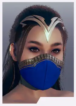McM Kitana Mask - MK1 - BepisDB