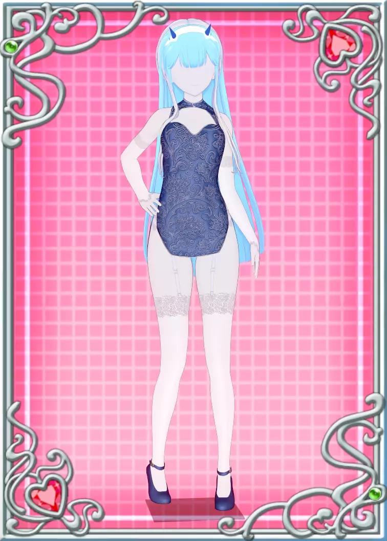 Zero Two China Blue - BepisDB