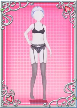 Full Grey Laced Lingerie - BepisDB