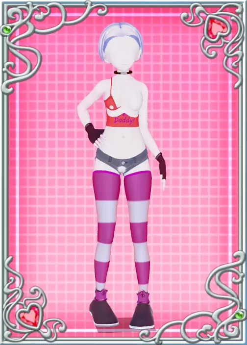 Cream's slutty outfit (grey jeans) - BepisDB