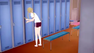 Sneaking in the boys' locker room - BepisDB