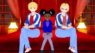 Two guys, a girl, & a plaza hotel. - BepisDB