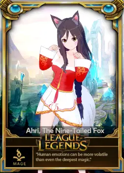 The Nine Tails Fox Ahri - BepisDB