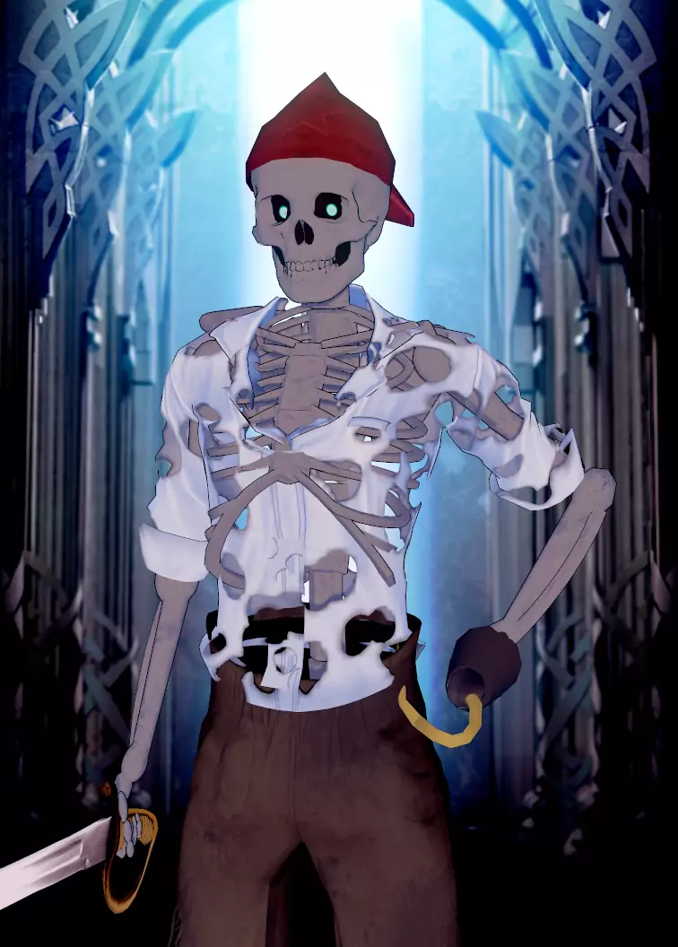 Skeleton Pirate - BepisDB